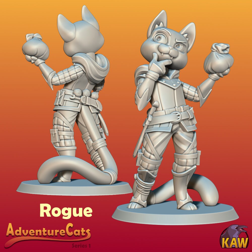Adventure Cat Rogue - Etsy