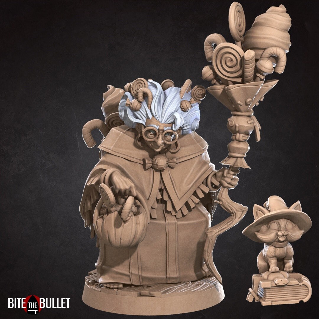 Candy, the Retired Witch | Bite the Bullet | UNPAINTED Miniature in ...