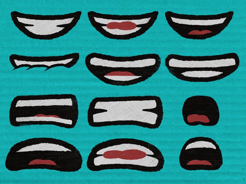 Animation Lip Sync Pack - Etsy