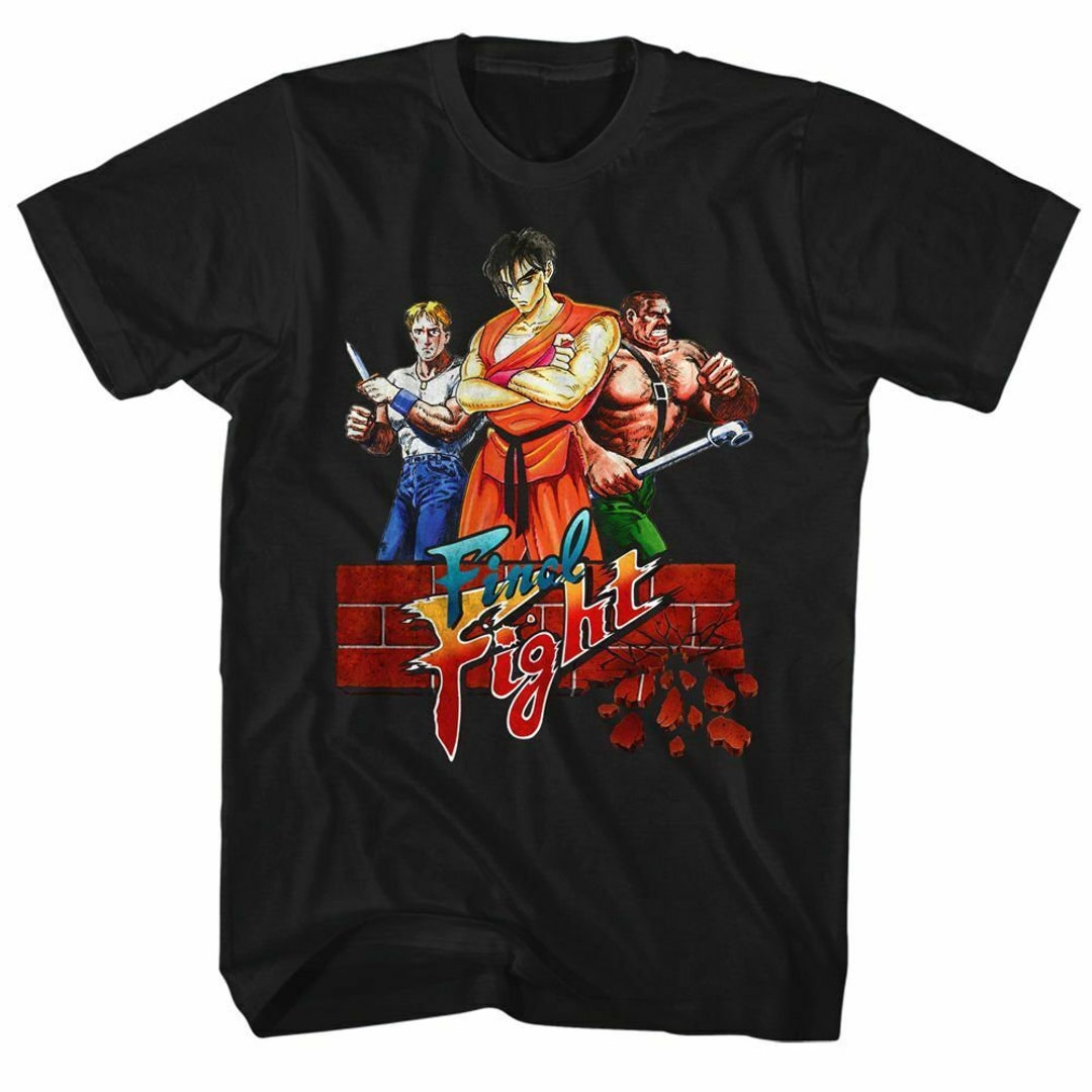 Final Fight Trio Black Limited Edition Heavy Cotton Comfort T Shirt - Etsy