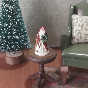 Victorian Santa Claus Figurine - 1:12 Scale Dollhouse Miniature - Etsy