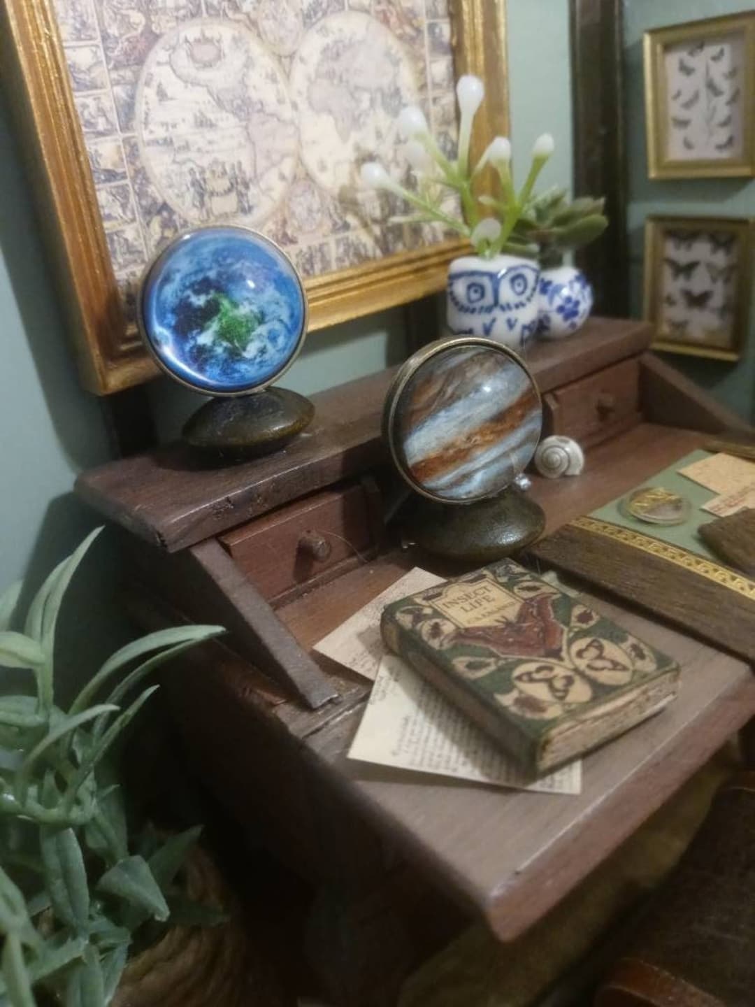 Modern Astronomical Globe, Earth, Jupiter, Moon, Solar System - 1:12 ...