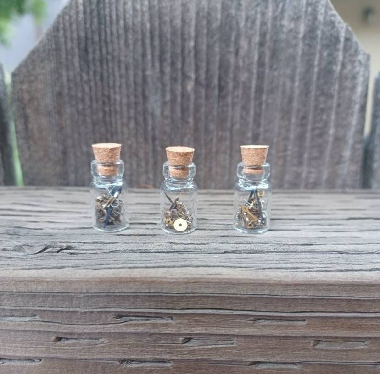 Jar of Real Watch Parts Steampunk Gears Decoration 1:12 - Etsy