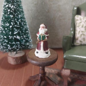 Victorian Santa Claus Figurine - 1:12 Scale Dollhouse Miniature - Etsy