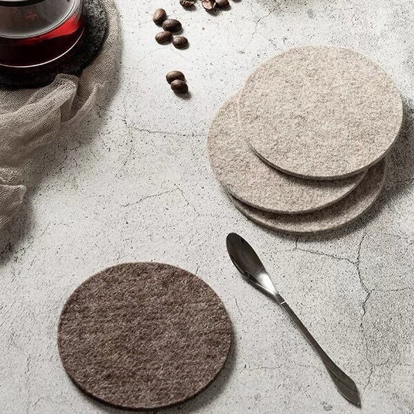 Wool Coasters - Etsy