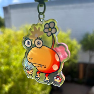 Pikmin Charms White Pikmin & Purple Pikmin, Bulbmin - Etsy