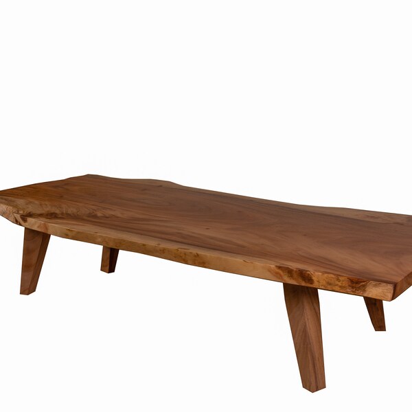 Natural Wood Coffee Table - Etsy
