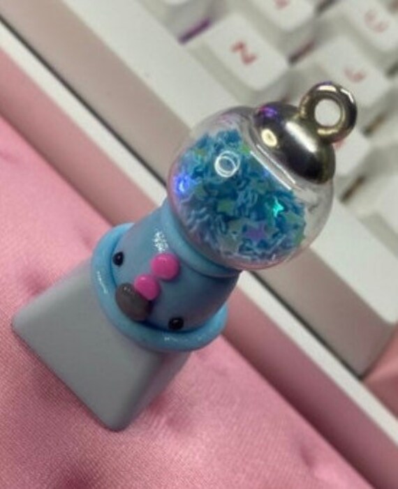 Electronics & Accessories Clay Keycap Mini Milkshake custom keycap cute ...