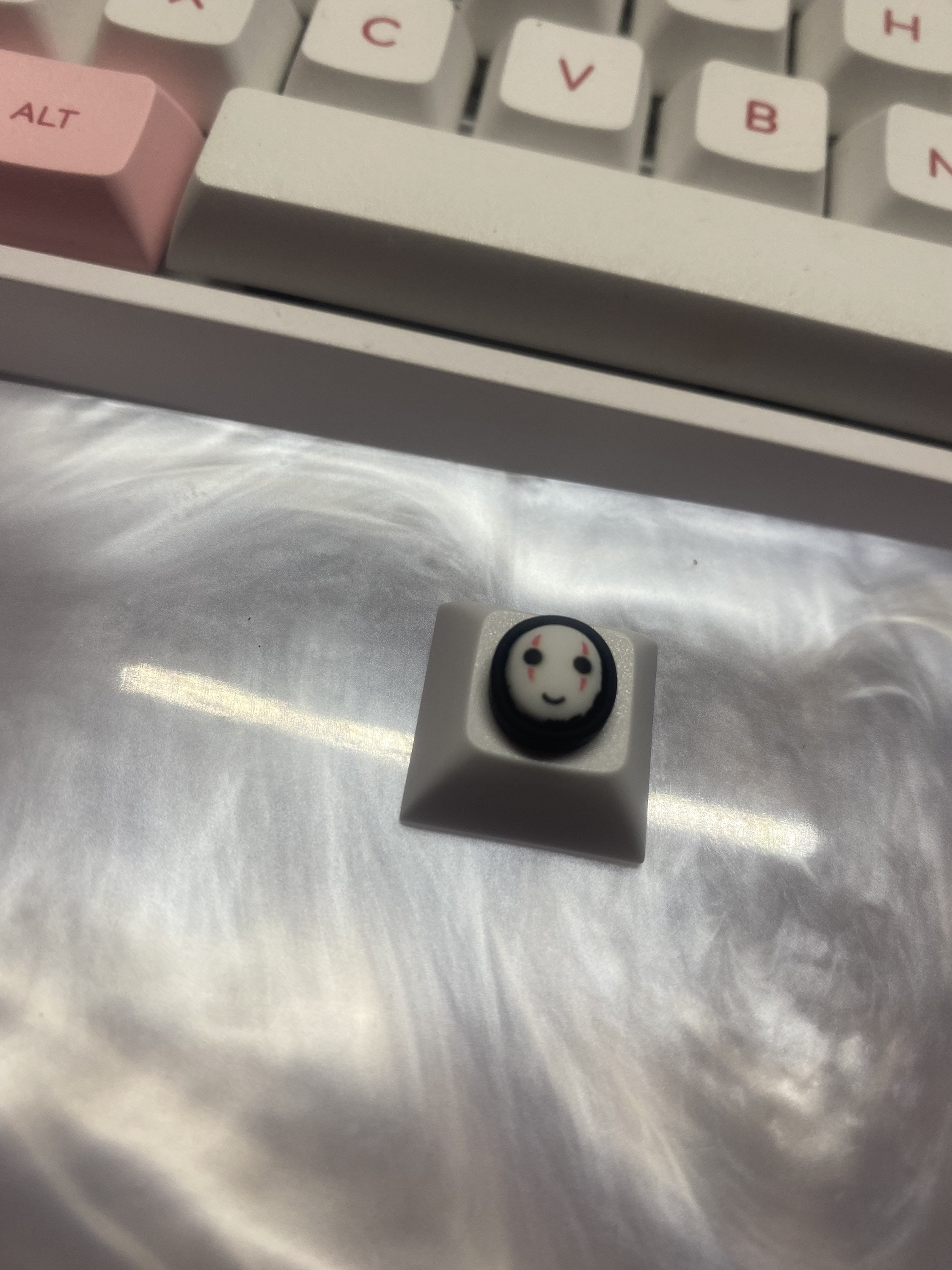 Electronics & Accessories Clay Keycap Mini Milkshake custom keycap cute ...