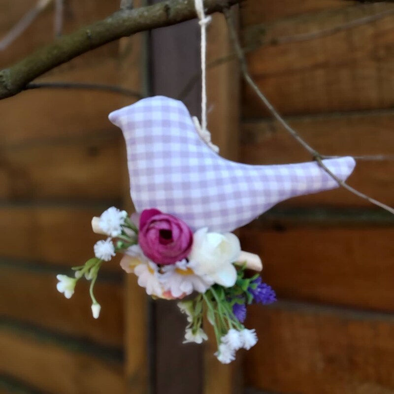 Tilda Bird Fabric - Etsy
