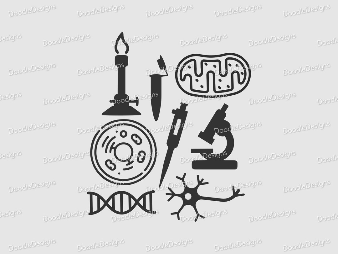 Biology SVG Bundle/ Science Svg Bundle/ Biology Svgs for Cricut ...