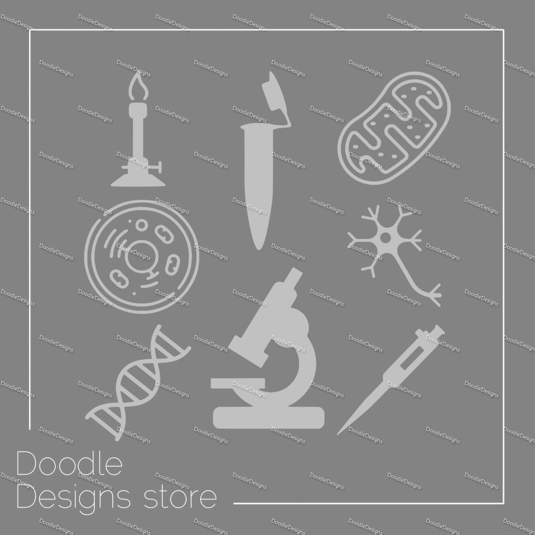 Biology SVG Bundle/ Science Svg Bundle/ Biology Svgs for Cricut ...