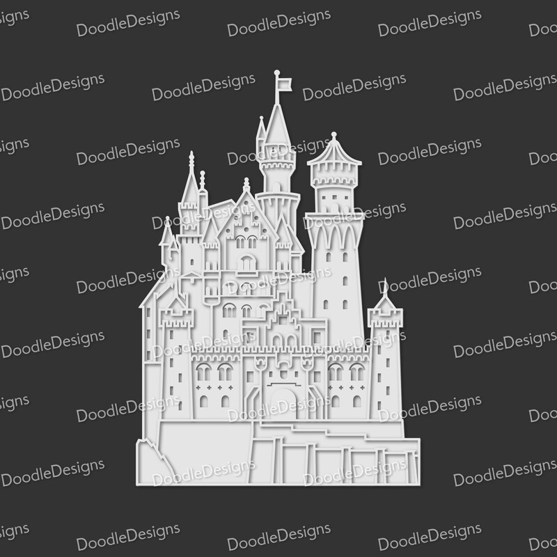 Castle Svg - Etsy