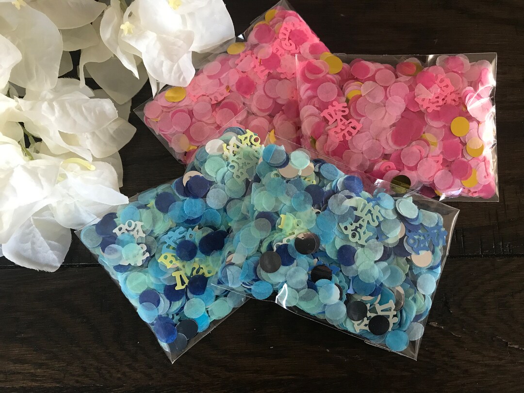 Baby Shower Confetti Table Scatter Its a Girl Table Scatter - Etsy ...