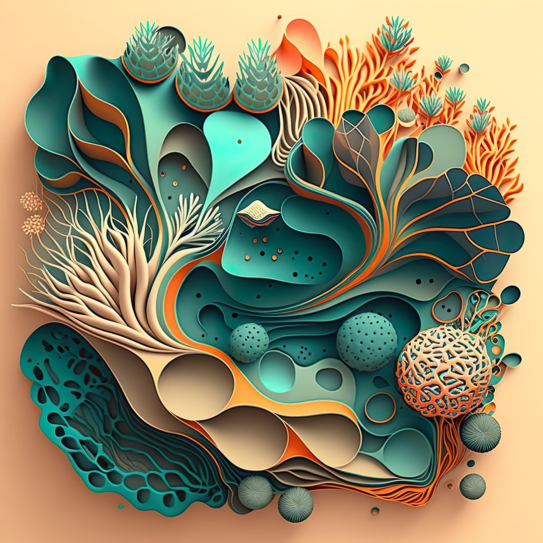 Nature-inspired Organic Shape - Etsy