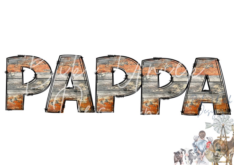 Afrikaans Pappa Oupa Beste PNG - Etsy