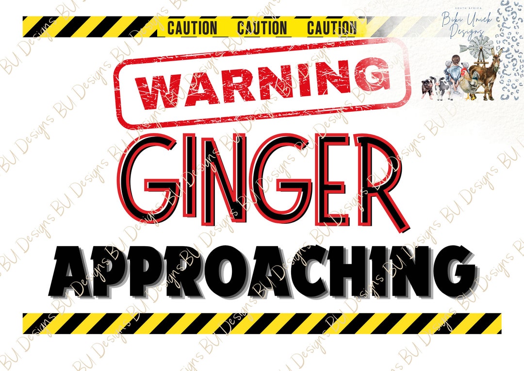 Ginger, Red Hair, Joke Png Sublimation Design Download, Sarcastic Png ...