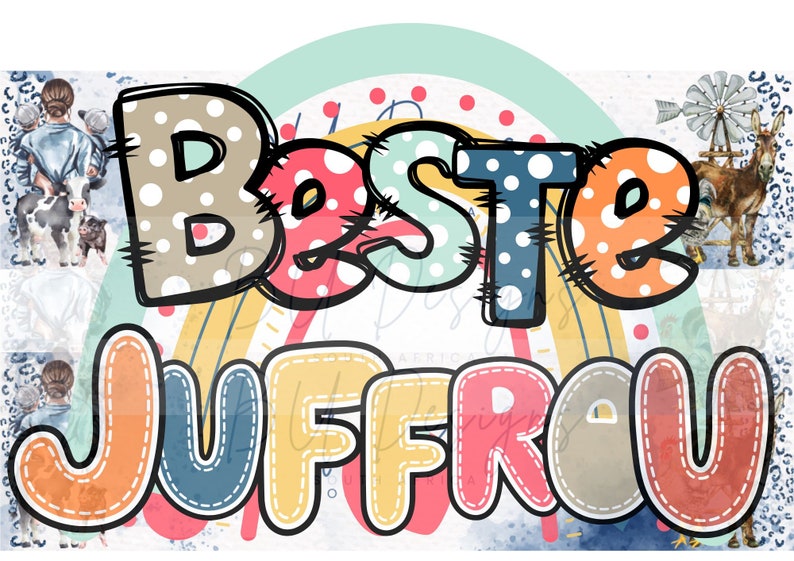 Juffrou Teacher Afrikaans South Africa 20oz Mug Shirt PNG - Etsy