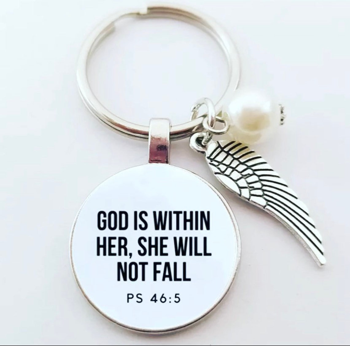 Bible verse key chains faith keychain scripture | Etsy