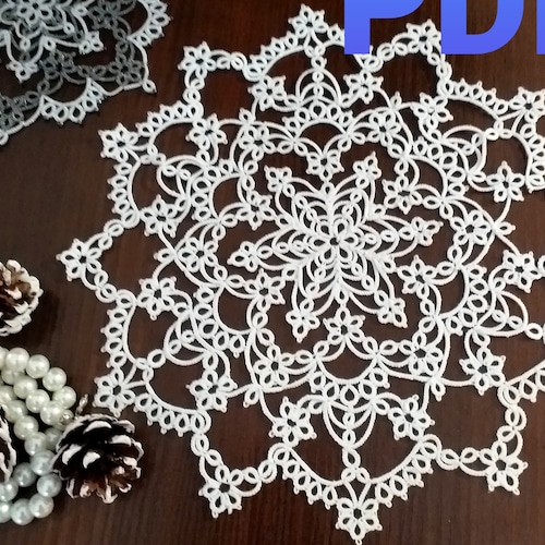 Tatting Pattern PDF fish for Shuttle - Etsy