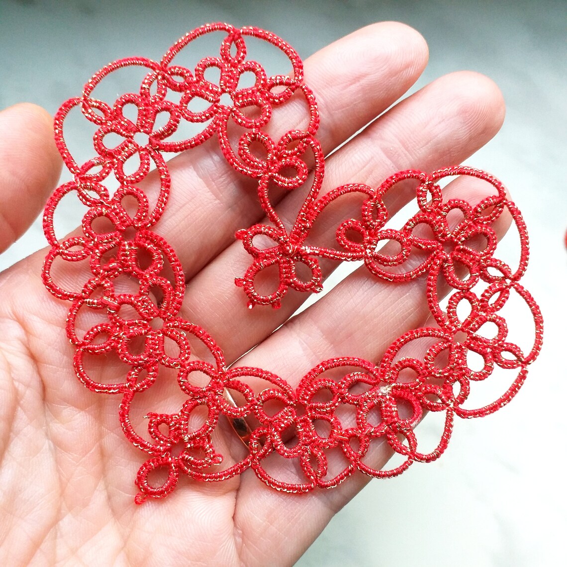 Tatting Pattern PDF Heart mi Corazon for Shuttle - Etsy