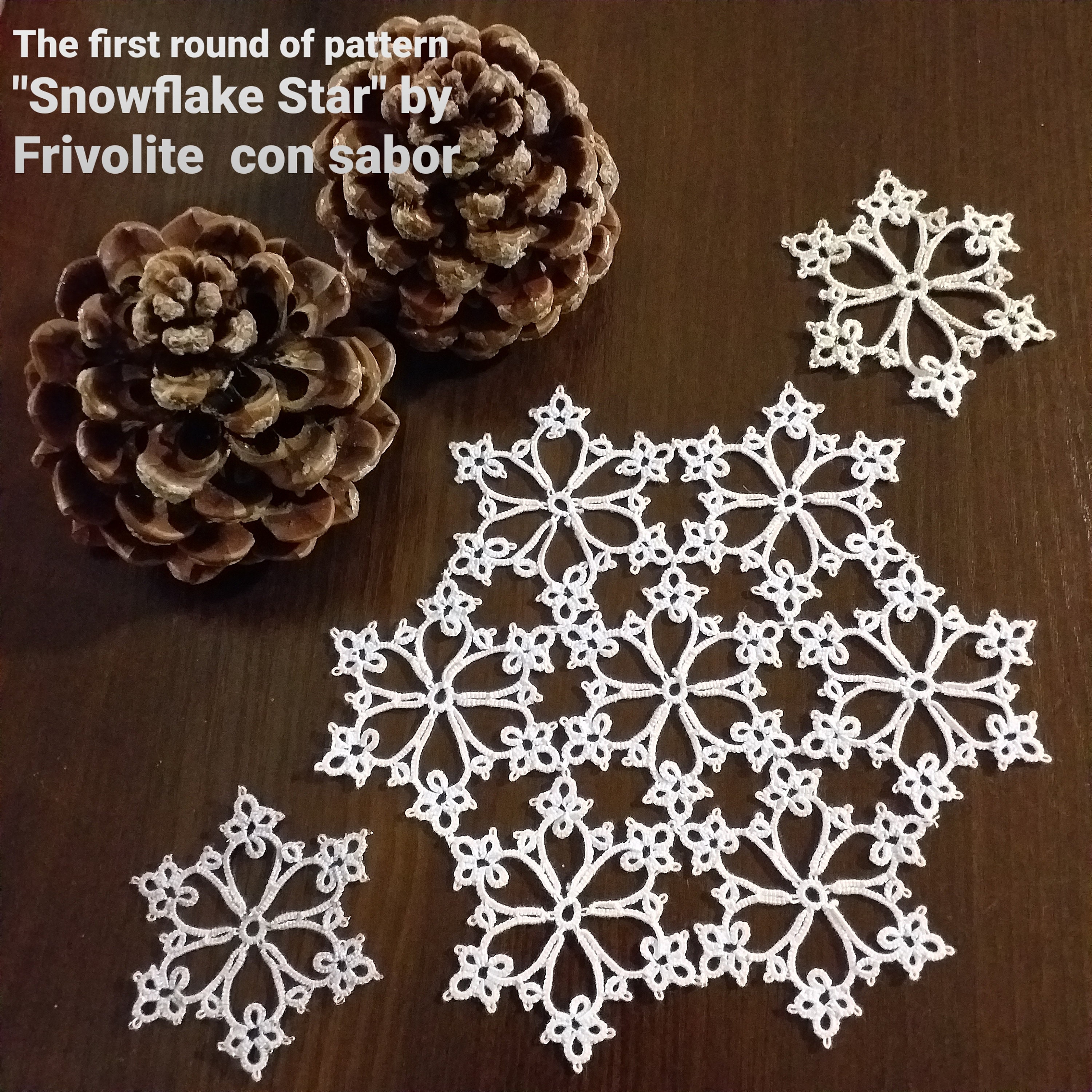 Tatting Pattern PDF Snowflake Star for Shuttle - Etsy