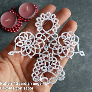 Tatting Pattern PDF "guardian Angel" by Frivolite Con Sabor for ...