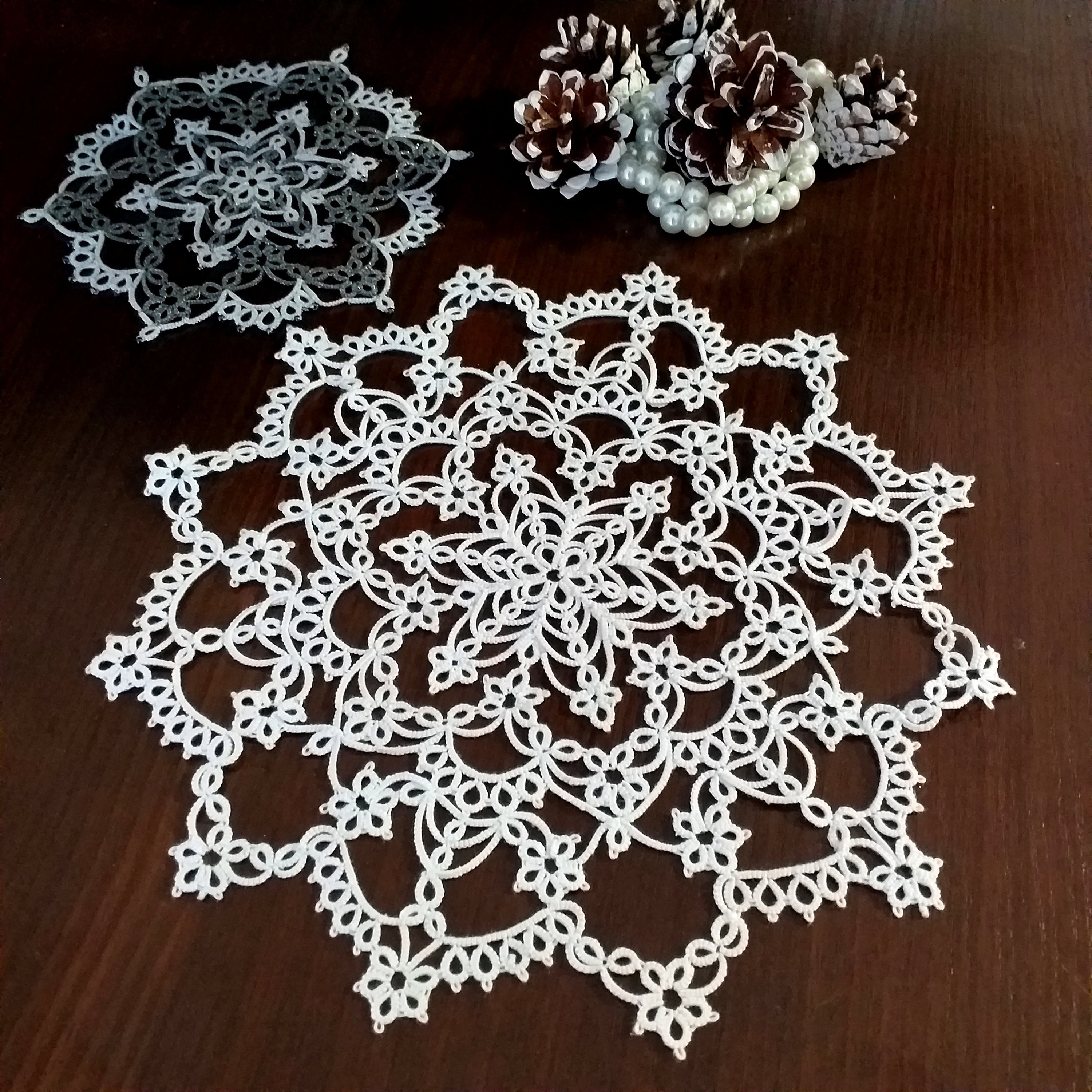 Tatting PDF Pattern Doily 
