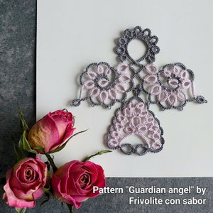 Tatting Pattern PDF "guardian Angel" by Frivolite Con Sabor for ...