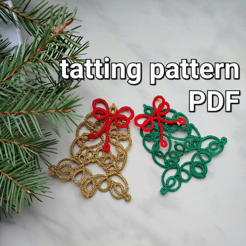 Tatting Pattern PDF Doily Lotos for Shuttle - Etsy