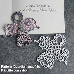 Tatting Pattern PDF "guardian Angel" by Frivolite Con Sabor for ...