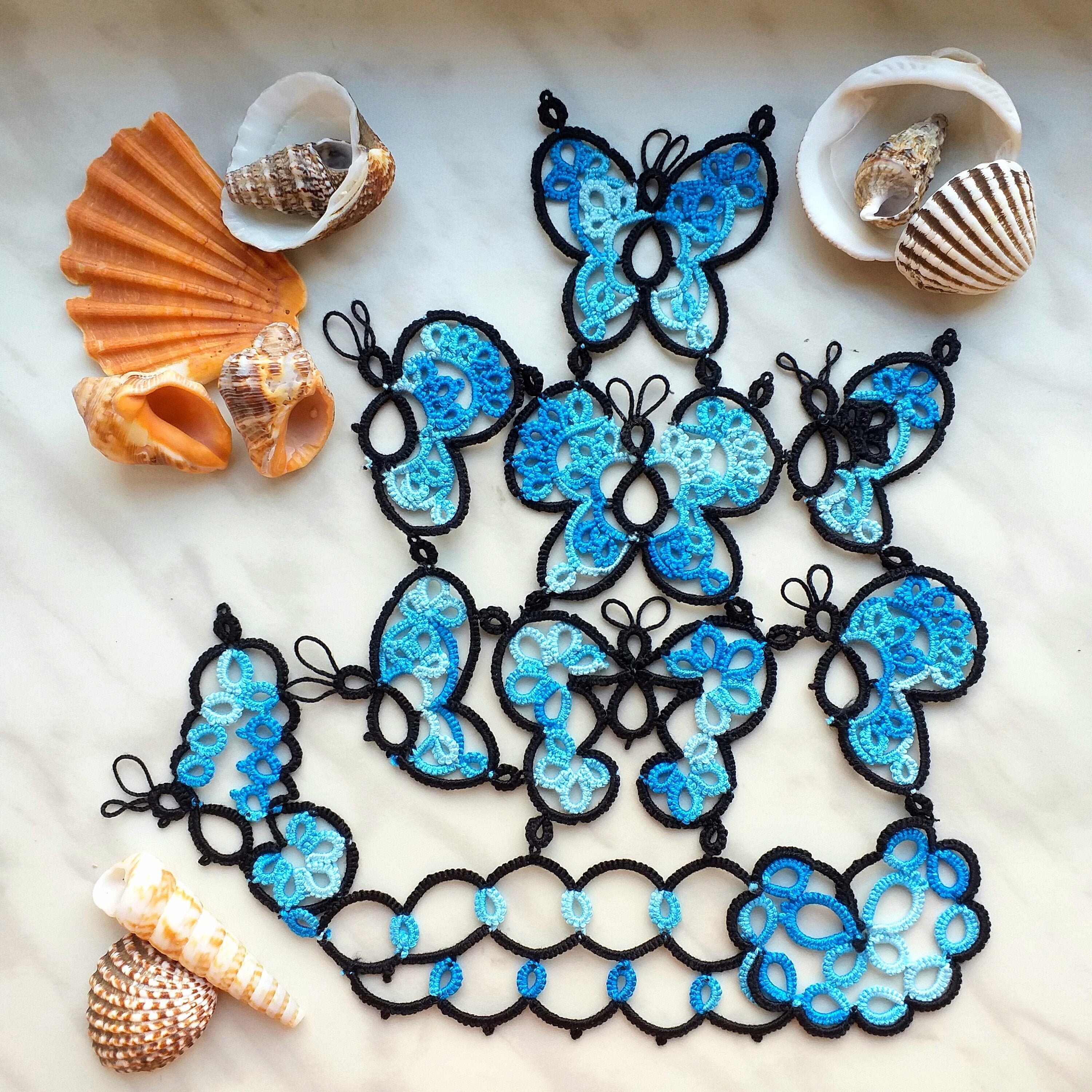 Tatting Pattern PDF Doily Butterfly Ship - Etsy