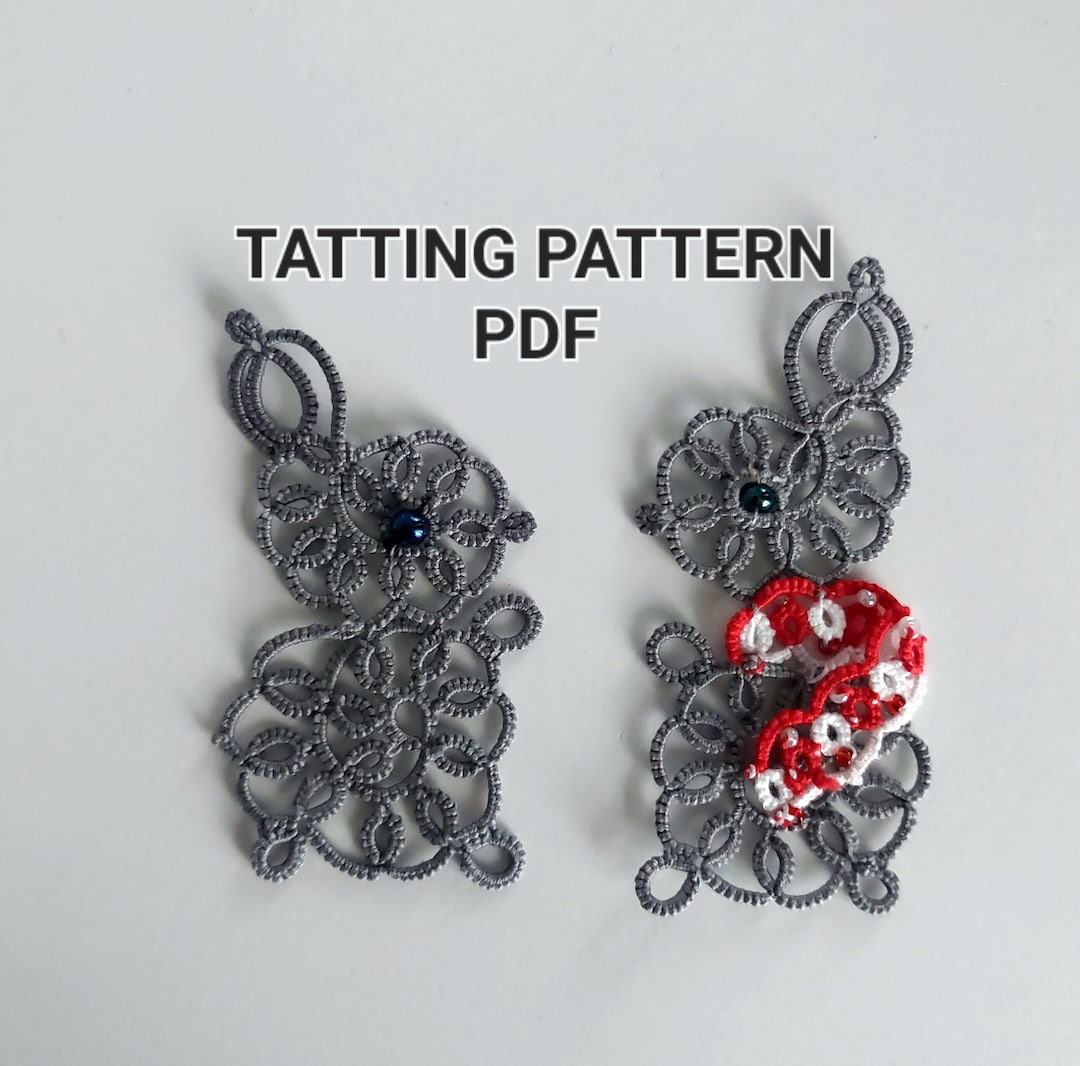 Tatting PDF Pattern "rabbit" for Shuttles - Etsy