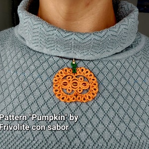 Tatting Pattern PDF "pumpkin" by Frivolite Con Sabor for Shuttles - Etsy