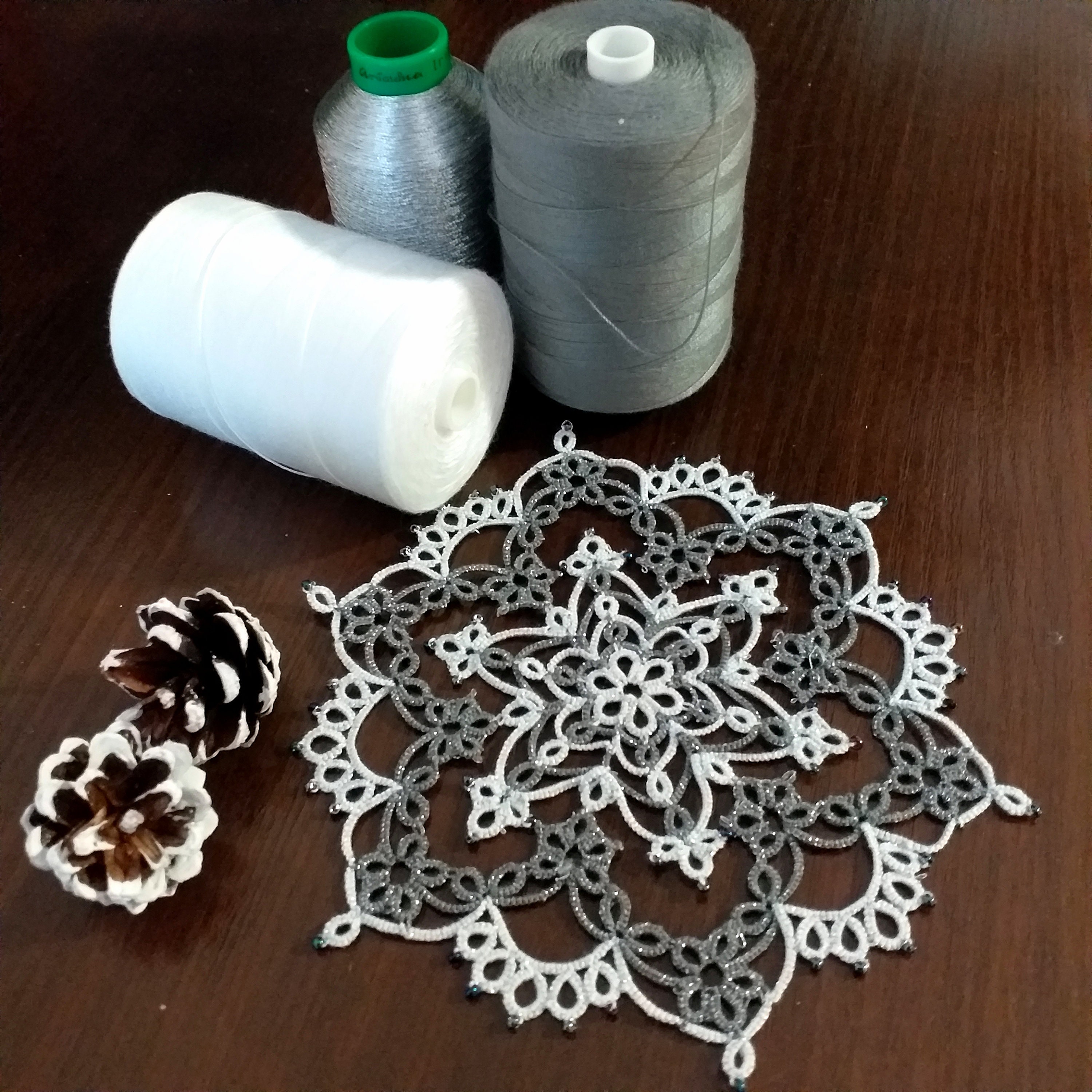 Tatting PDF Pattern Doily 
