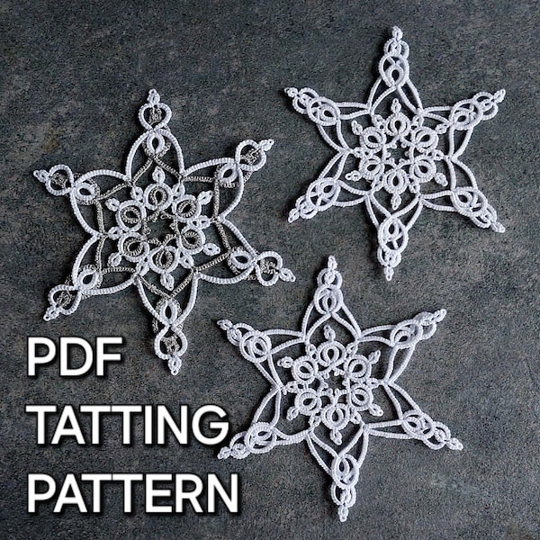 Snowflake Lace - Etsy