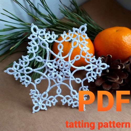 Tatting Pattern PDF fish for Shuttle - Etsy