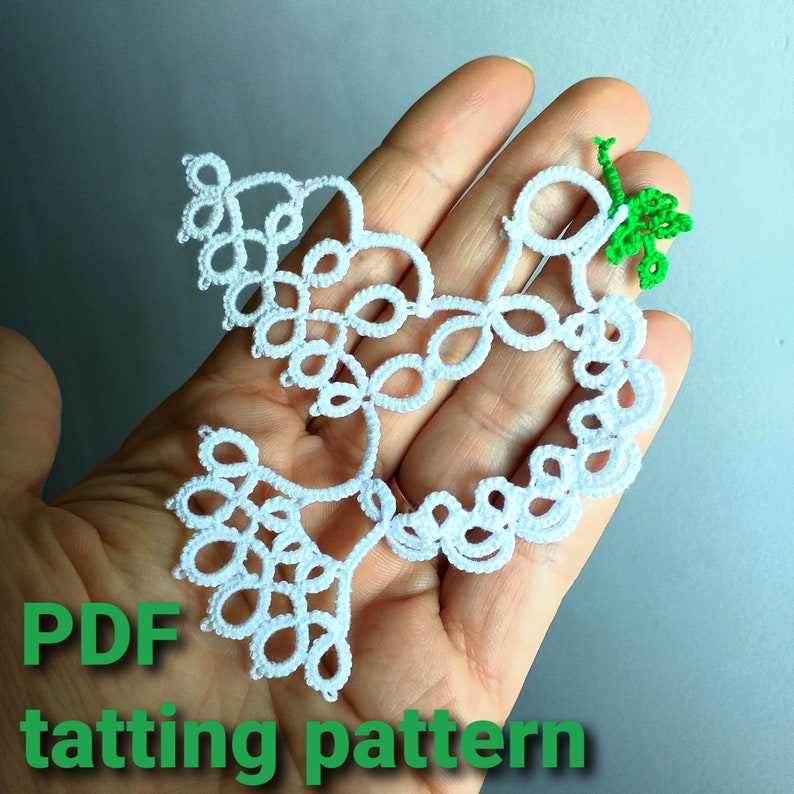 Tatting Pattern PDF dove of Peace for Shuttles - Etsy
