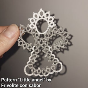 Tatting Pattern PDF "little Angel" for Shuttles - Etsy