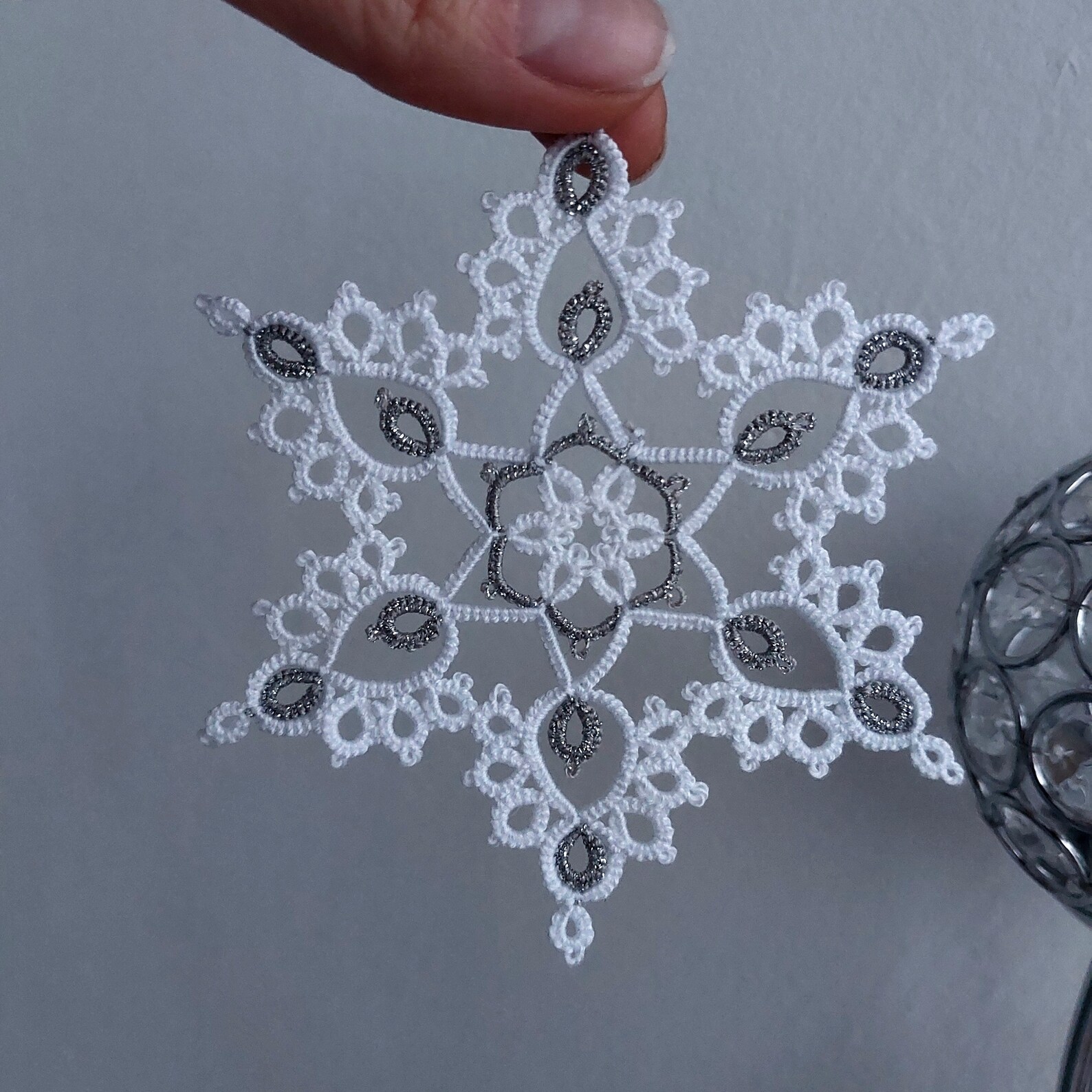 Tatting Pattern PDF Snowflake "venice" by Frivolite Con Sabor for ...