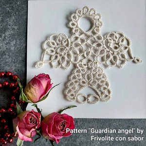 Tatting Pattern PDF "guardian Angel" by Frivolite Con Sabor for ...