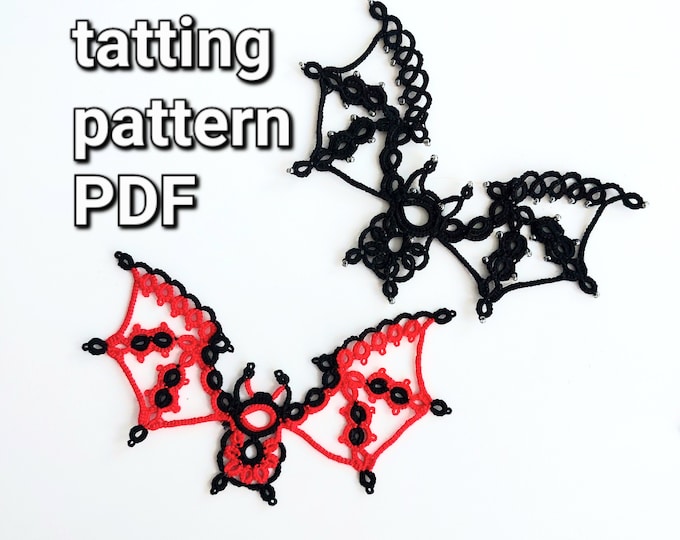 Tatting Pattern PDF "moon" for Shuttles - Etsy Canada