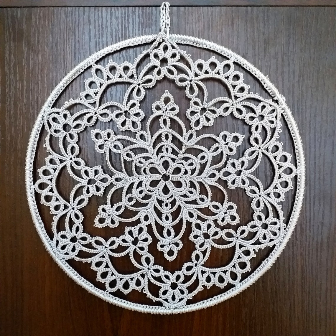 Tatting PDF Pattern Doily star for Shuttle - Etsy