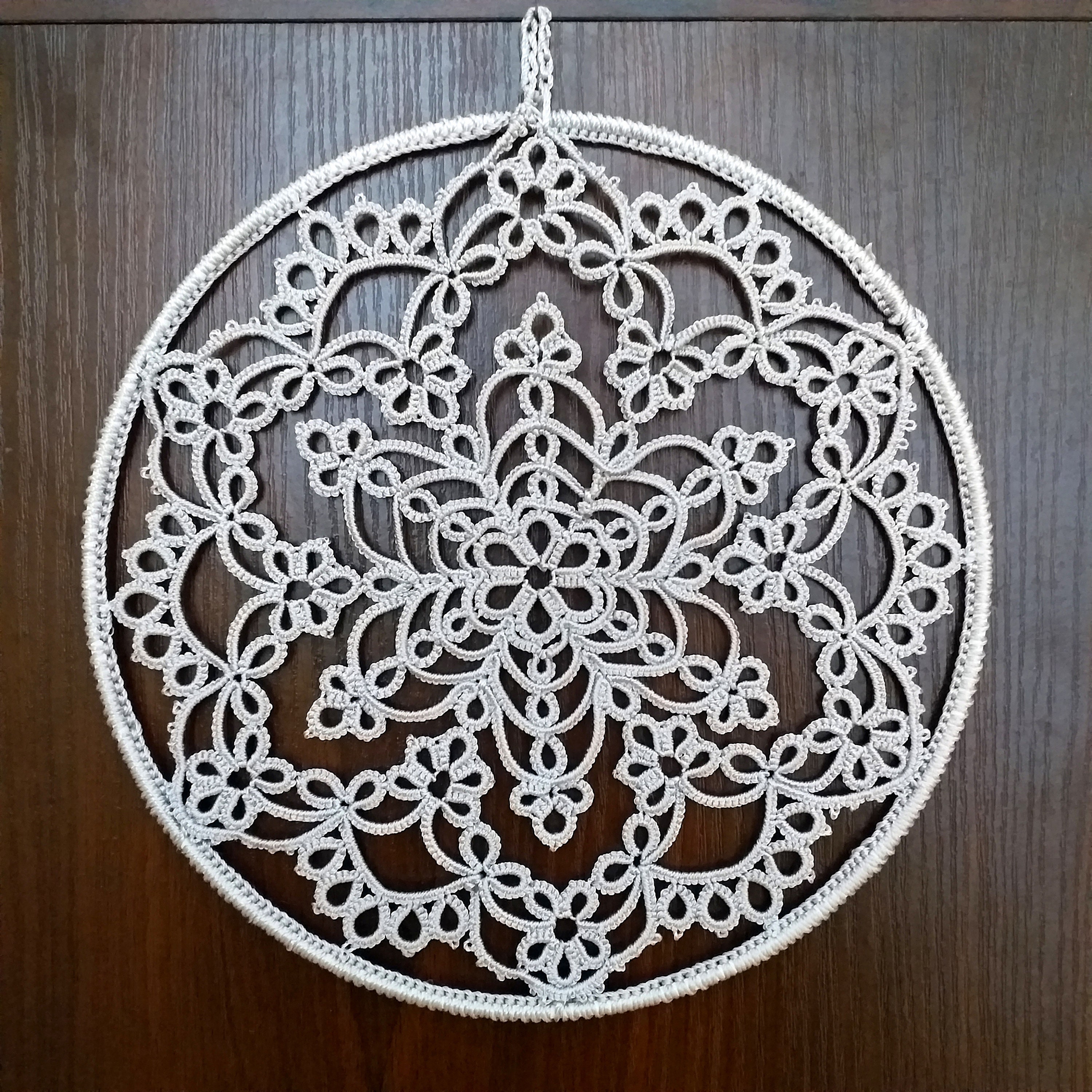 Tatting PDF Pattern Doily star for Shuttle - Etsy