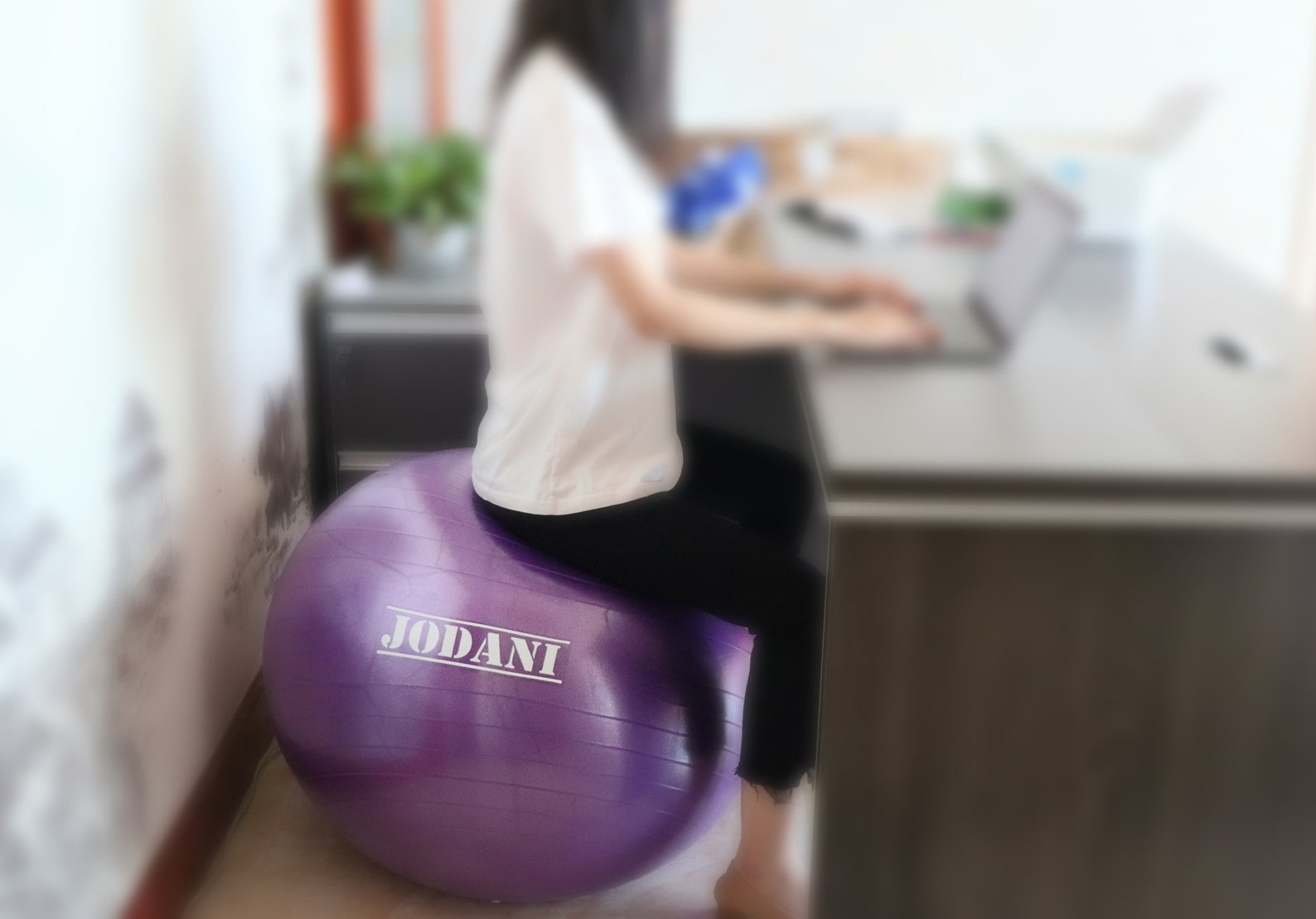 JODANI Exercise Ball 65cm. Extra Thick Swiss Ball With Quick - Etsy