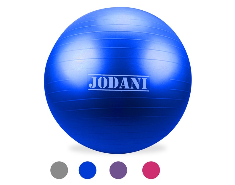 JODANI Exercise Ball 65cm. Extra Thick Swiss Ball With Quick - Etsy