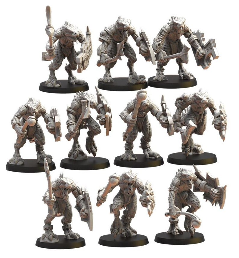 Role Playing Miniatures Miniature Toys Resin Printed Miniatures 28mm ...