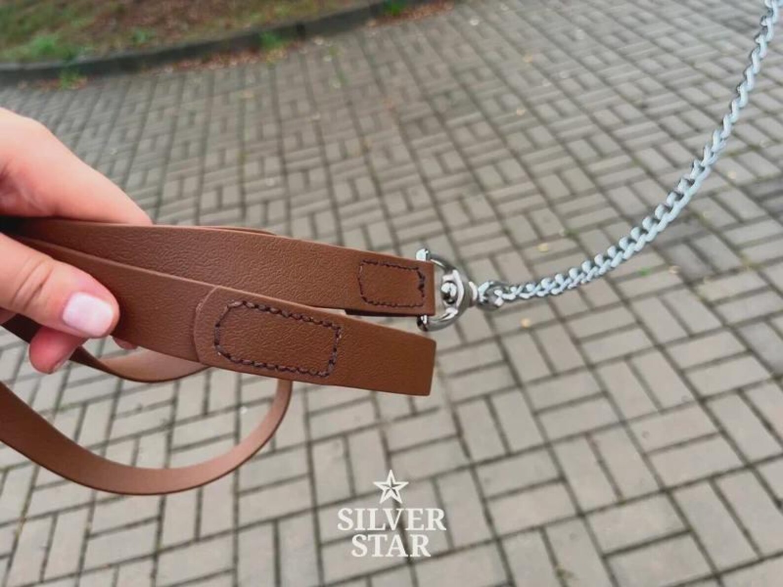 Waterproof Equine Lead Rope: PVC Coated With Stainless Steel Chain - Etsy