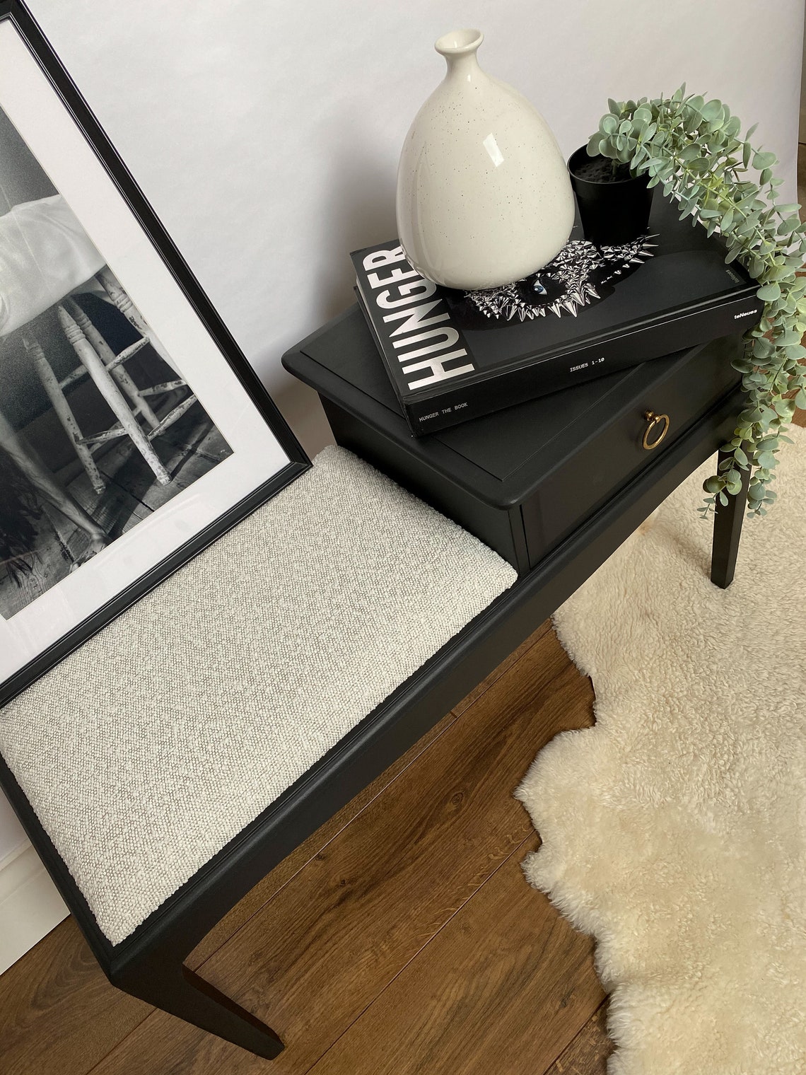 SOLD *SOLD* Upcycled STAG Minstrel Telephone Table - Etsy