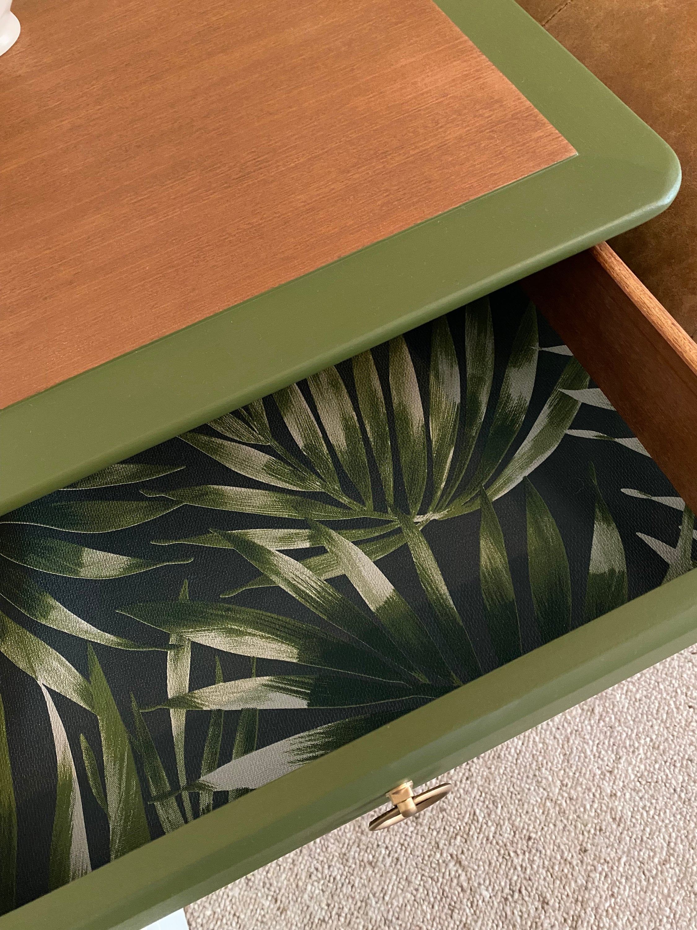 Upcycled STAG Minstrel Side Table/drawers - Etsy